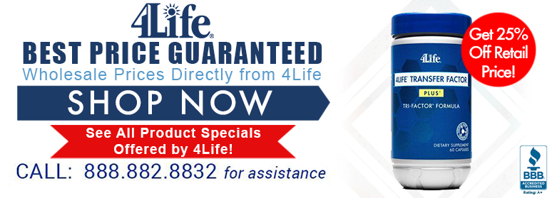 4 Life Center - Transfer Factor 4life Products Wholesale Online.