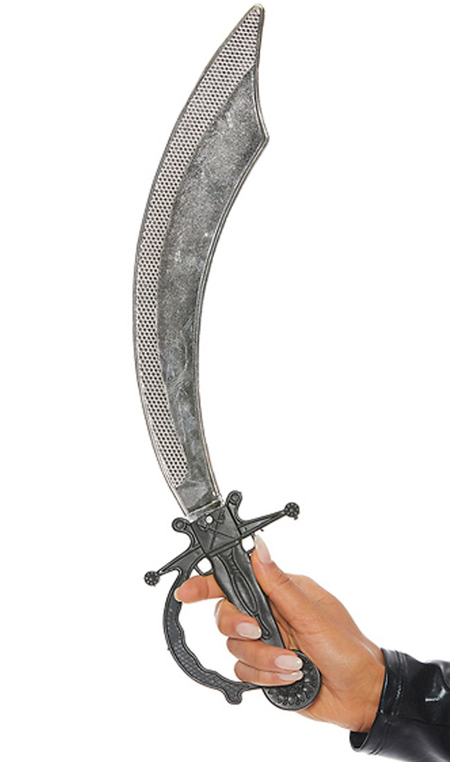 Shiny Curved Pirate Sword