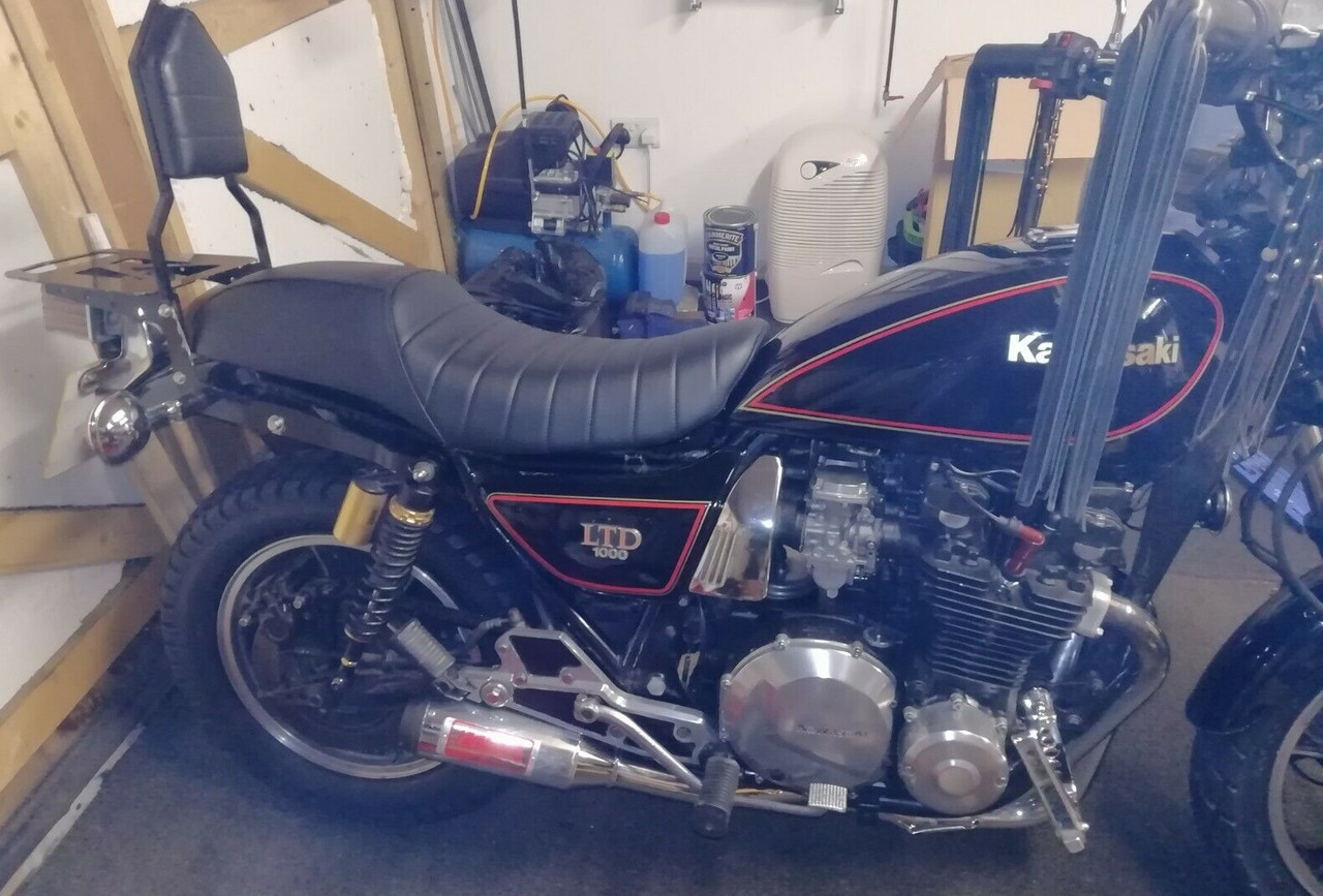 Kawasaki KZ1000 CSR LTD K1 K2 1981-1982 cafe racer motorcycle seat SKU: S2631 - Texavina