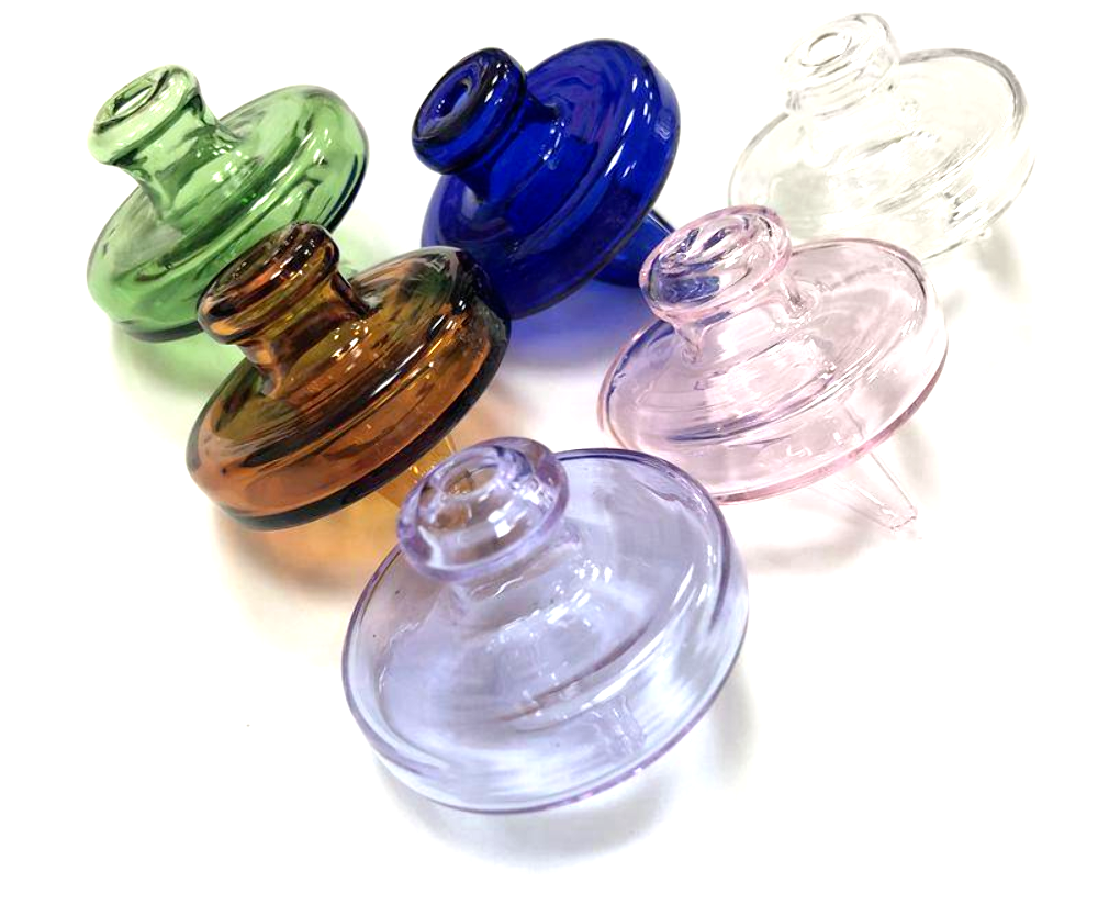 Colored Directional Carb Cap For Thermal Bangers Assorted Colors Puffr