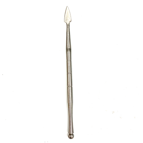 Pointy Spearhead Aluminum Wax Carving Tool 4.5" - Puffr