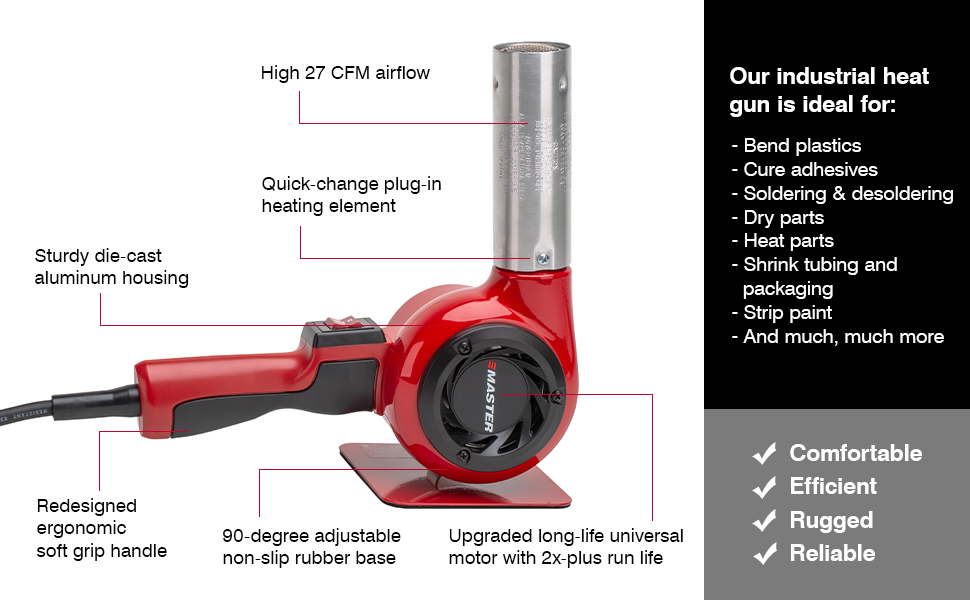 The MASTER Industrial Heat Gun | Master Appliance