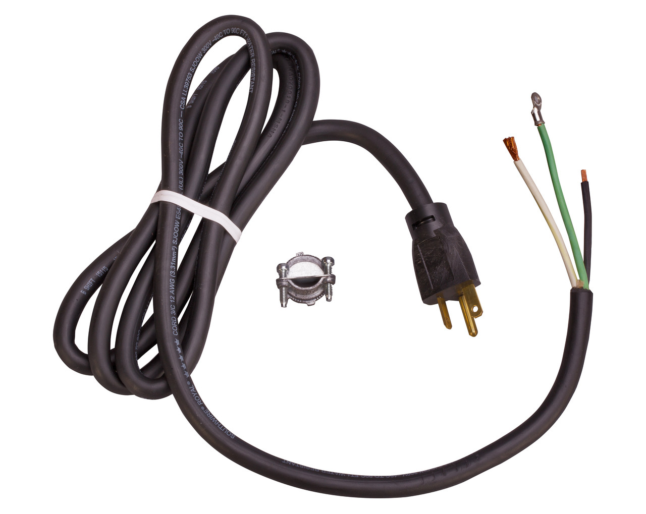 Cordset Kit, 120V, 20A with Strain Relief | Master Appliance
