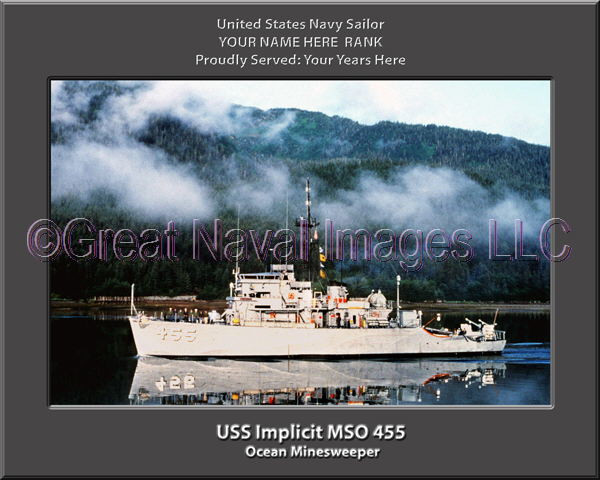 USS Inchon MCS 12 Personalized Ship Canvas Print