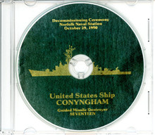 USS Conyngham DDG 17 Decommissioning Program on CD 1990 | Great Naval ...