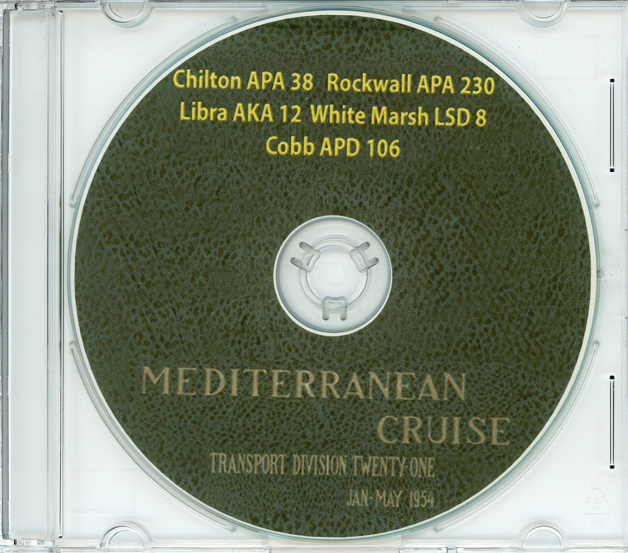 Transport Division 21 USS APA38 APA230 AKA12 APD106 LSD8 1954 Cruise Book