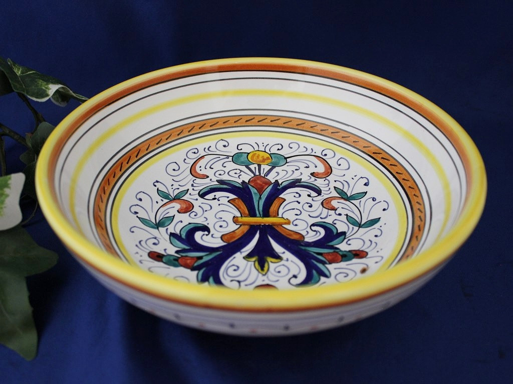 BellaSoleil.com - Deruta Ricco Pasta Bowl