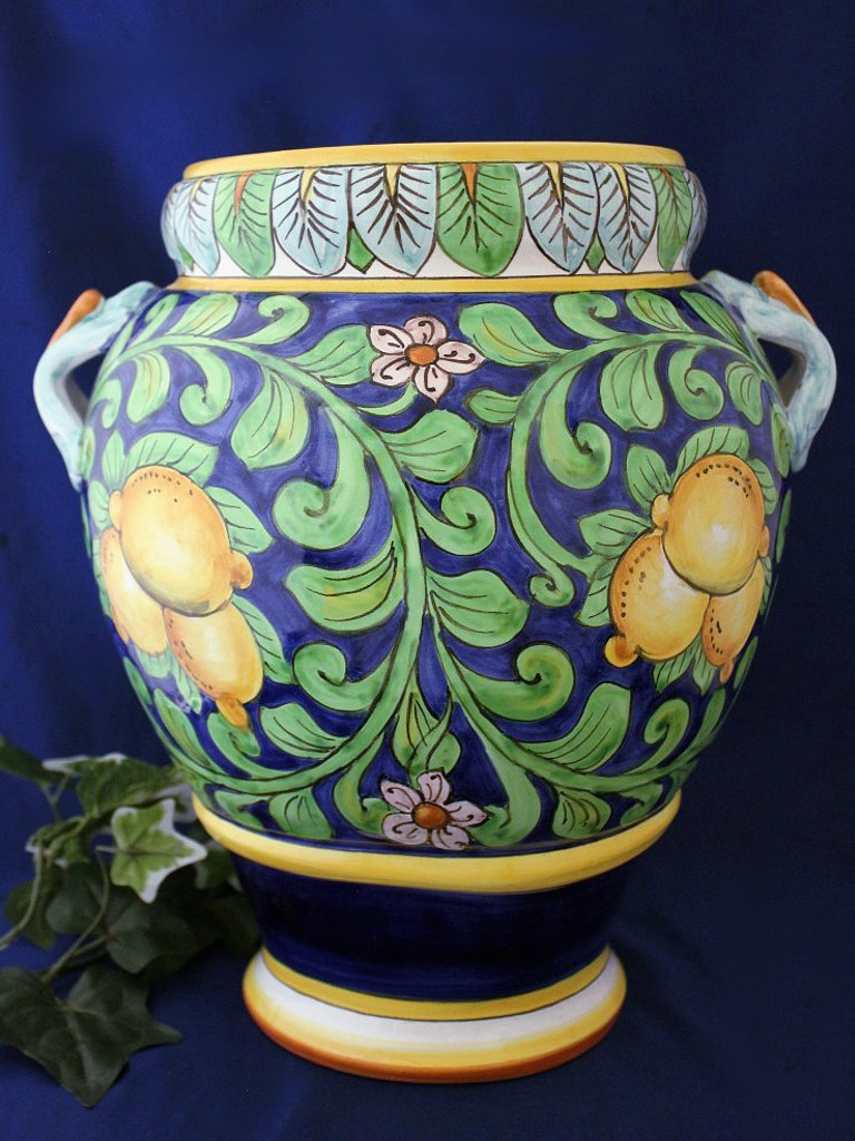 Lemon Fiore Urn - BellaSoleil.com