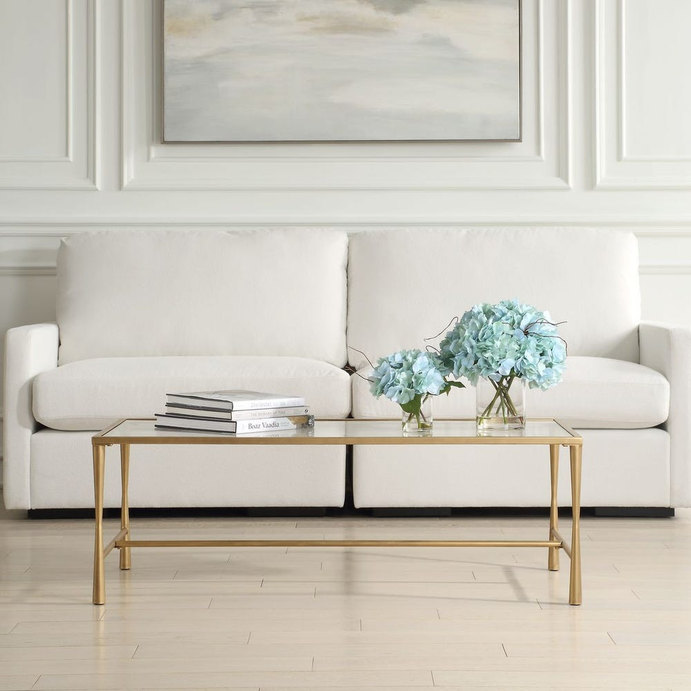 BellaSoleil.com - Antique Gold & Iron Solara Table