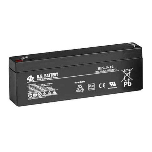 B.B. Battery BP2.3-12 - 12V 2.3Ah AGM - VRLA Rechargeable