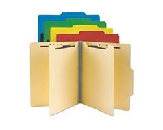 File Folders, Classification, Pressboard and Partition Folders