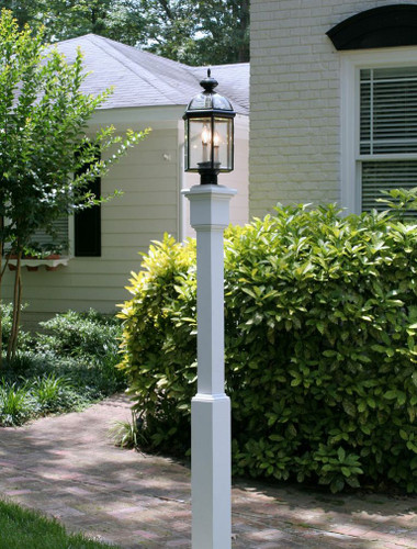 PVC Lamp Post #3 - Total Wood Store