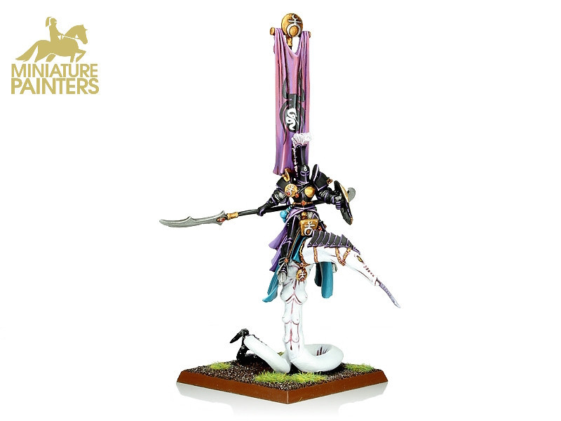 HOSTS OF SLAANESH LORD OF SLAANESH ON DAEMONIC MOUNT - MINIATURE PAINTERS