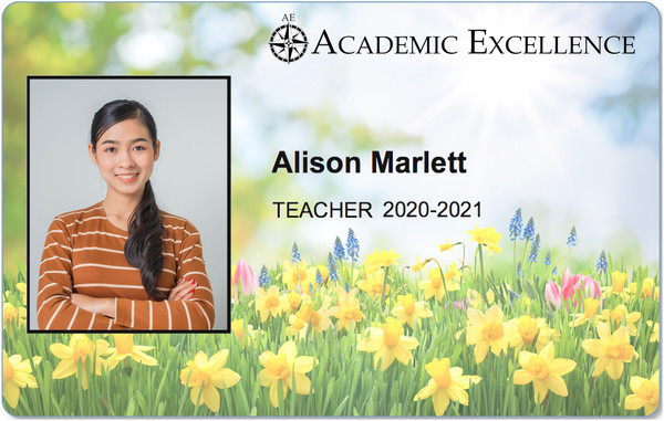 K12 Staff ID Cards - Academic Excellence