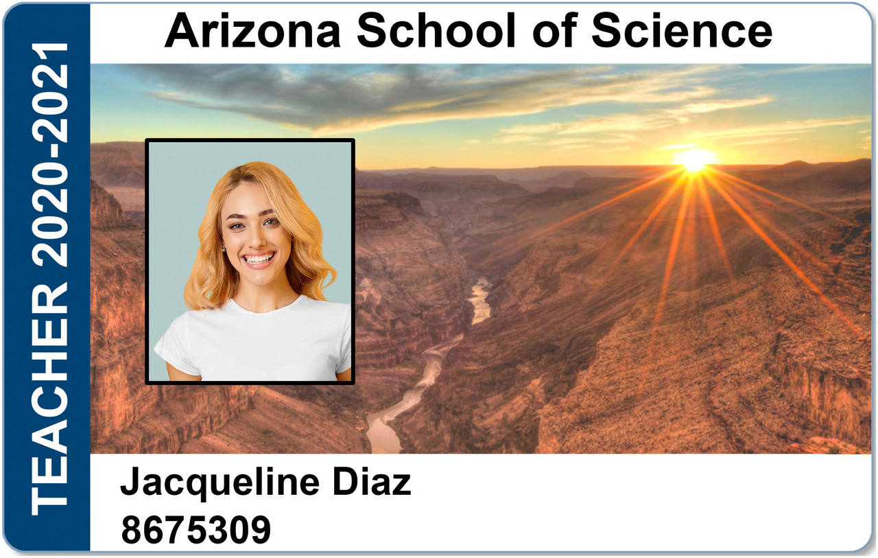 Teacher Photo ID Card Teacher Photo ID Card