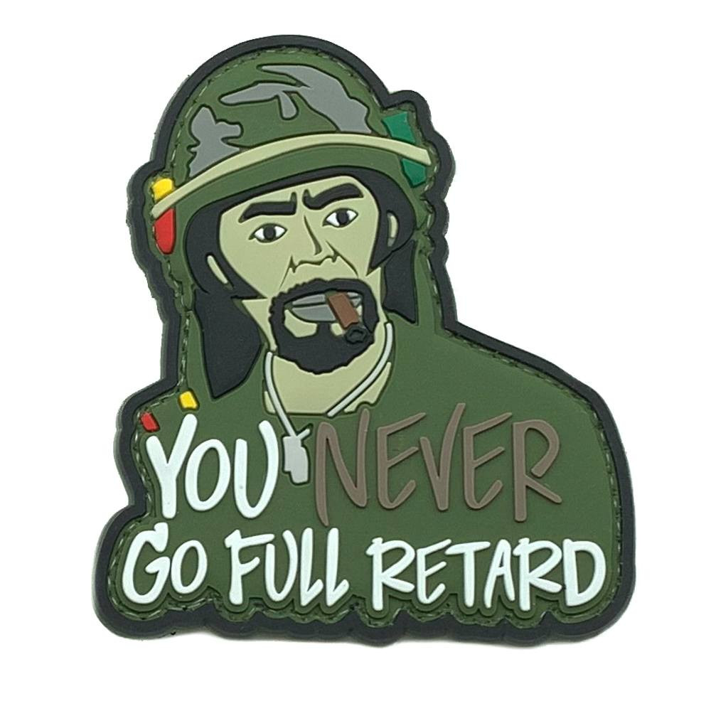 Shellback Tactical Never Go Full Retard PVC Patch