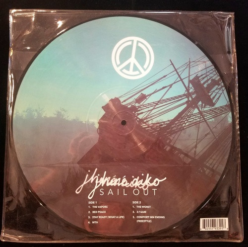 Jhene Aiko - Sail Out - 12" Picture Disc Vinyl - Ear Candy Music