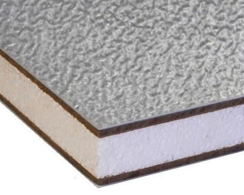 1" ALCLAD Stucco Embossed Insulated Aluminum Panel - Metal Wall Panels ...