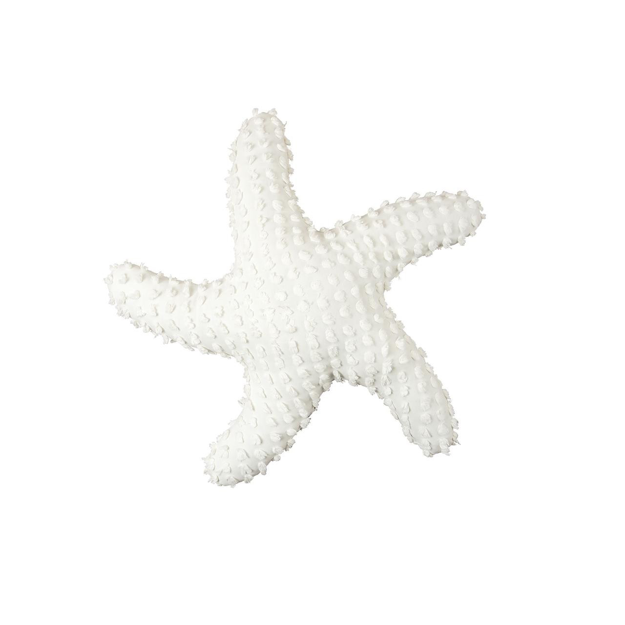 White Starfish Shaped Pillow by C&F Home | Paul's Home Fashions