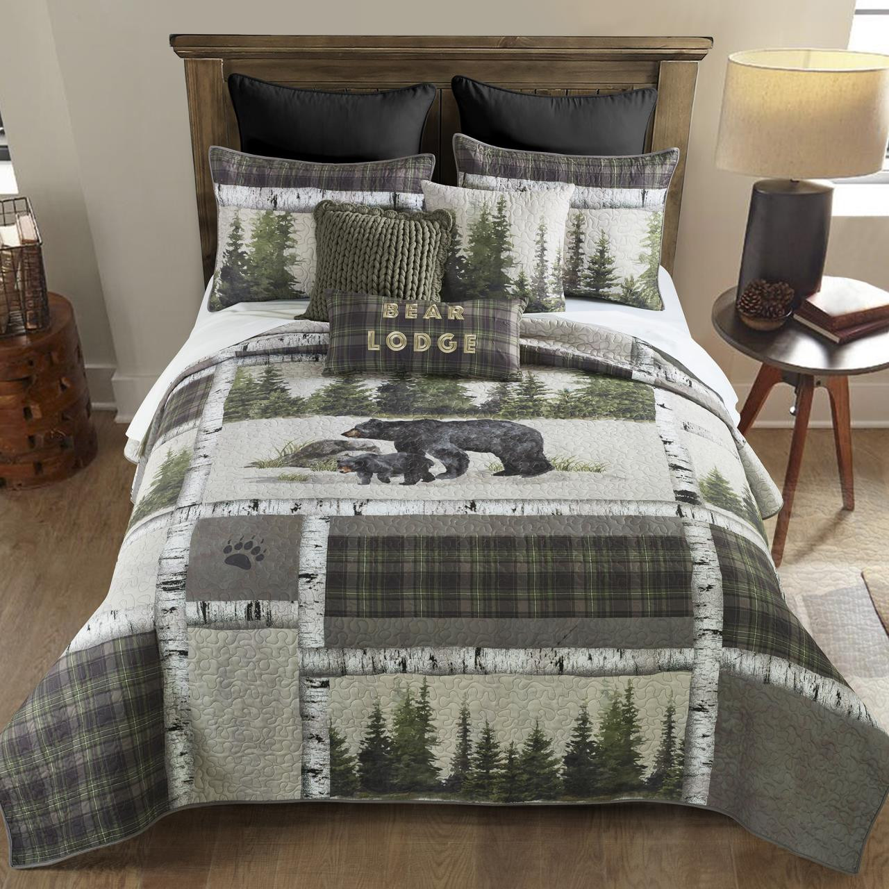 Bear Panels Quilt Collection by Donna Sharp | Paul's Home Fashions