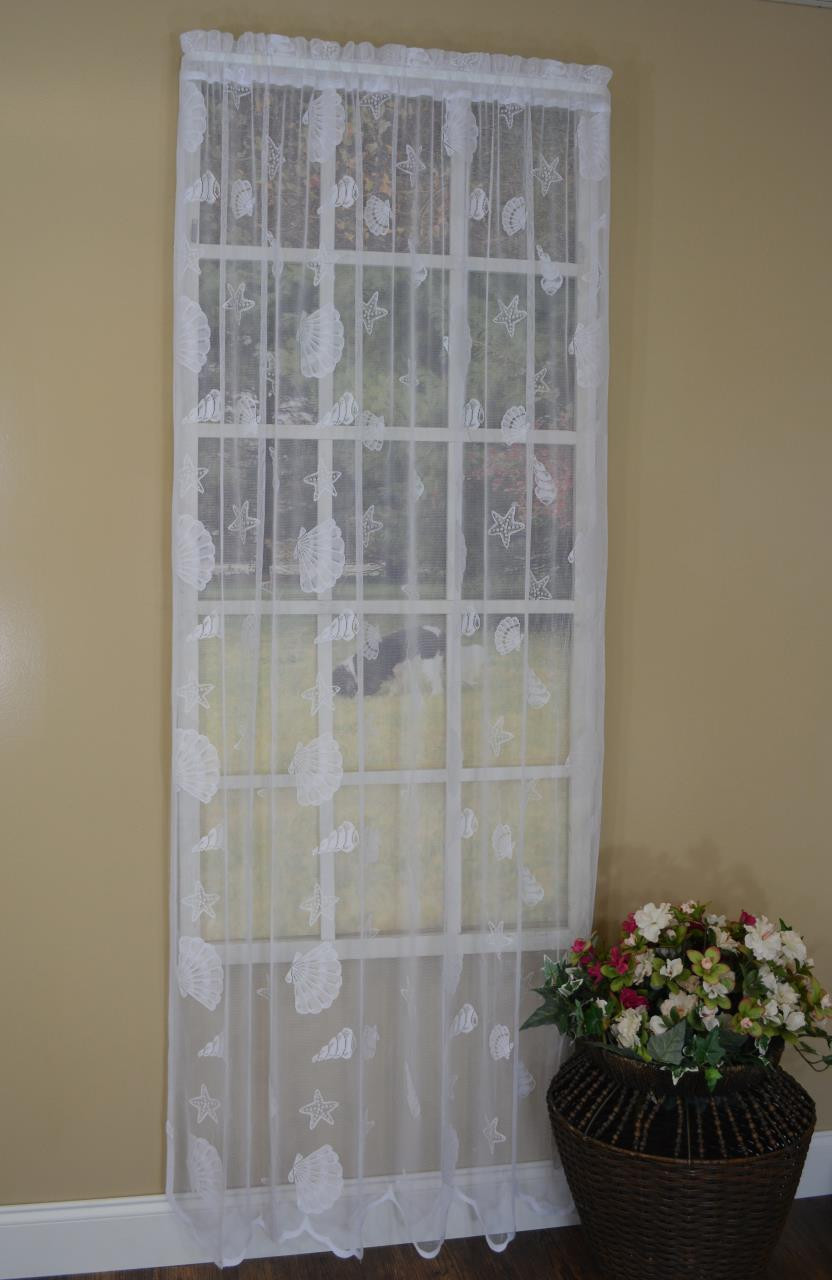 Seashell Lace Curtain by Curtain Chic | Paul's Home Fashions