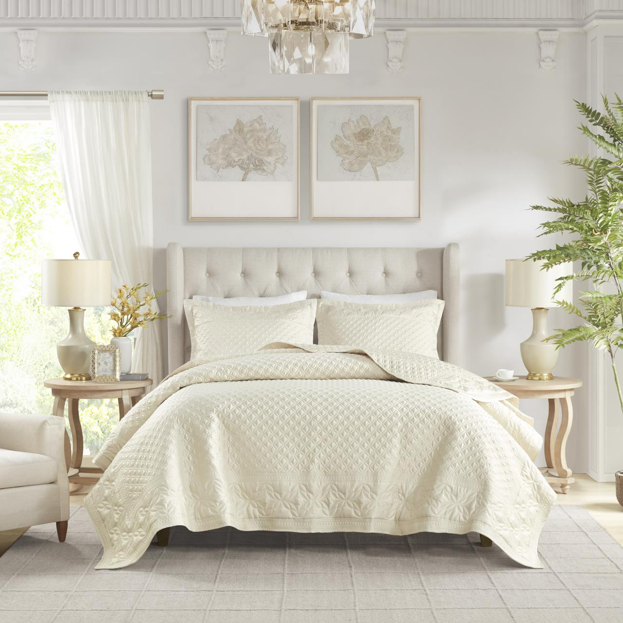 Versailles Champagne Bedding Collection by Croscill | Paul's Home Fashions