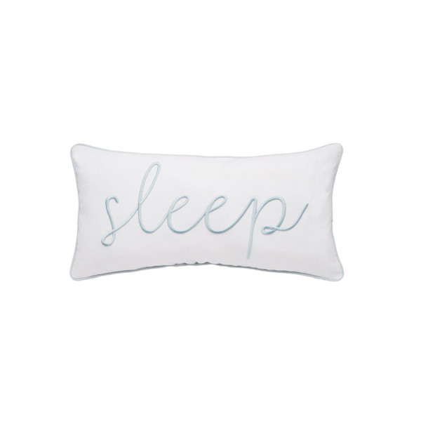 Sleep Cursive Pillow by C&F Home | Paul's Home Fashions