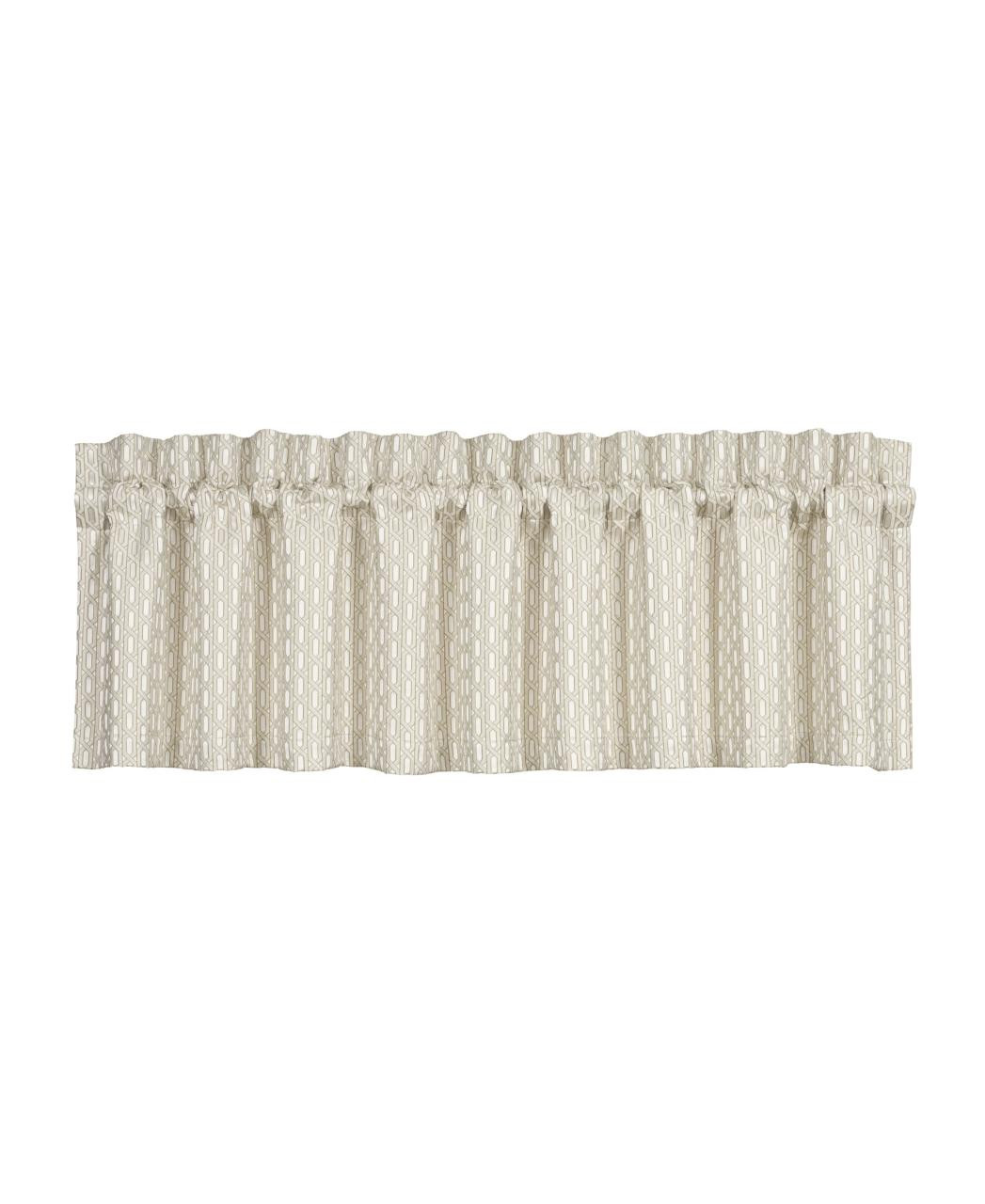 Metropolitan Ivory Straight Valance by J Queen New York | Paul's Home ...