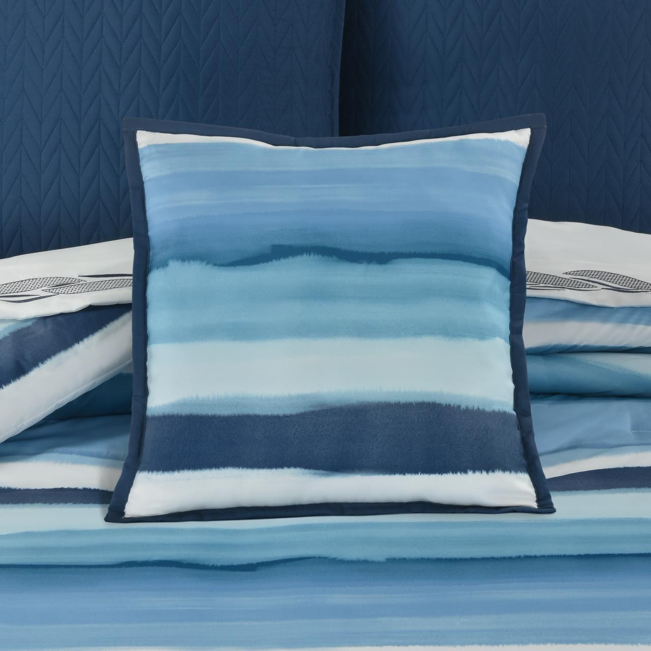 Balboa Blue 16" Square Pillow by Royal Court | Paul's Home Fashions