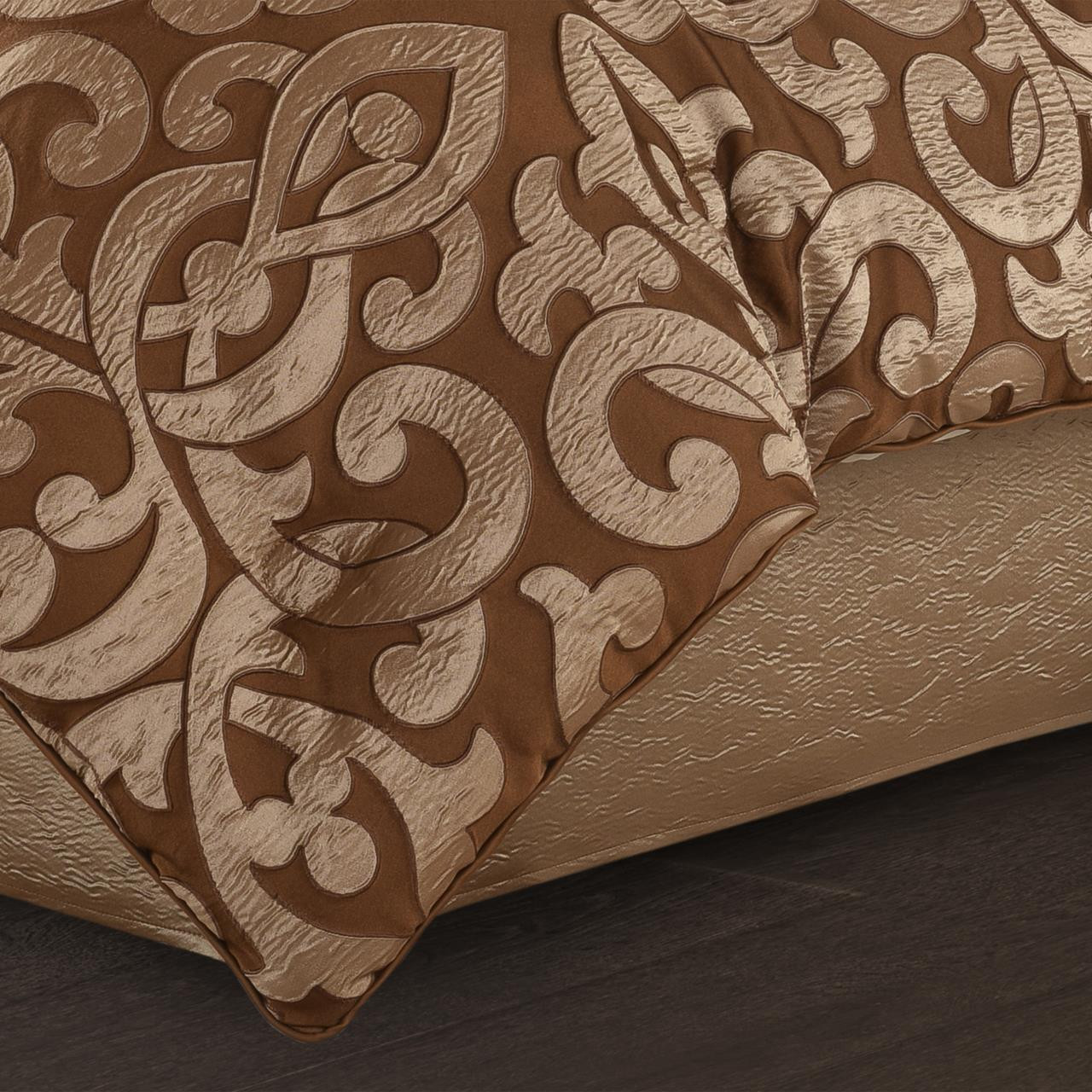 La Boheme Copper Comforter Set by J Queen New York | Paul's Home Fashions