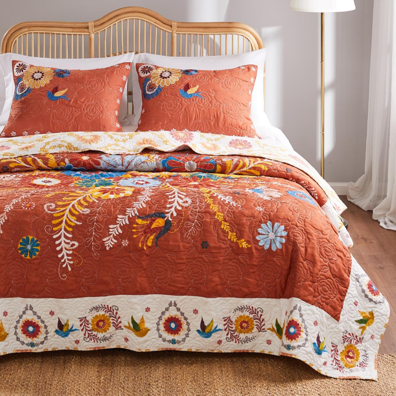 Topanga Multi Quilt Set by Greenland Home Fashions | Paul's Home Fashions