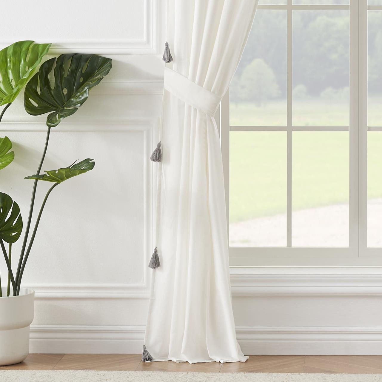 Monterrey Antique White Curtain Pair By Greeenland Home Fashions Paul