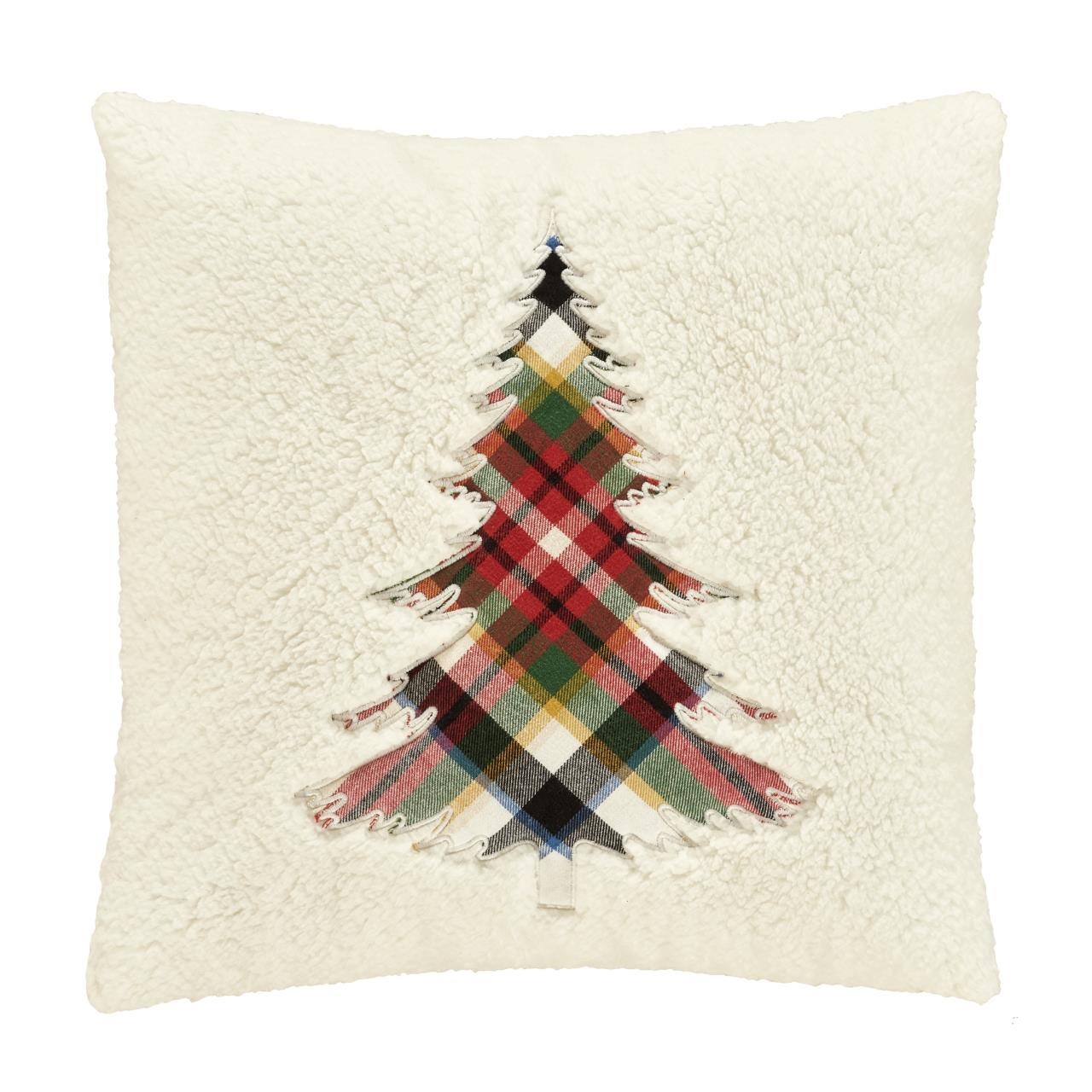 Christopher Plaid Red 20" Embellished Pillow by J Queen New York | Paul ...
