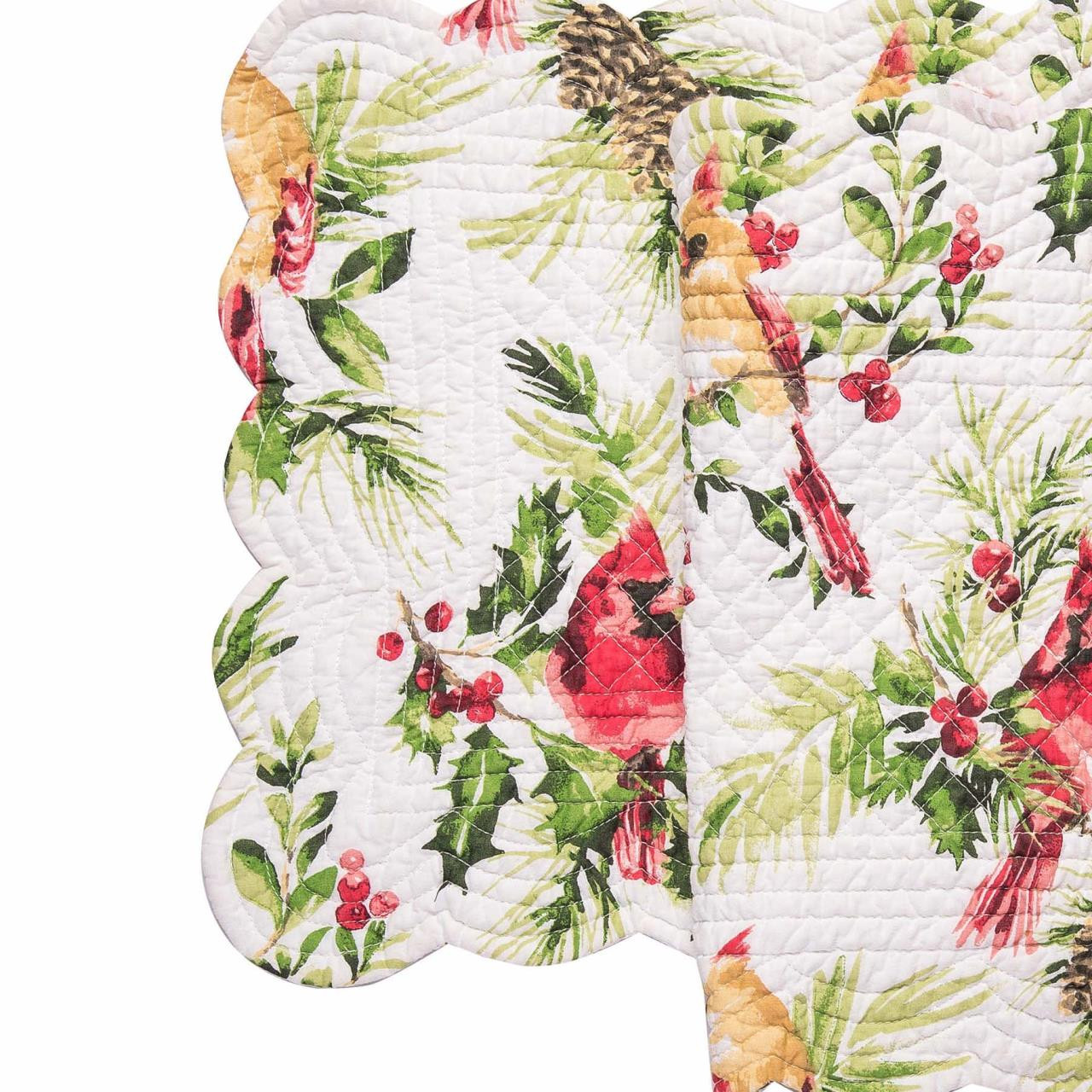 Ruby Cardinal Table Runner by C&F Home | Paul's Home Fashions