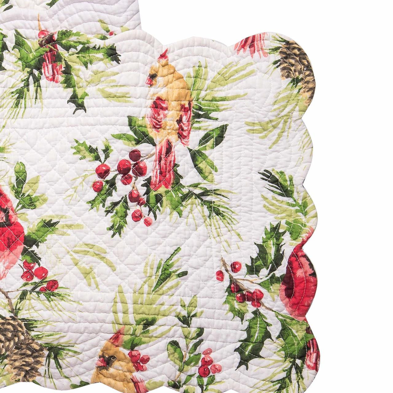 Ruby Cardinal Table Runner by C&F Home | Paul's Home Fashions