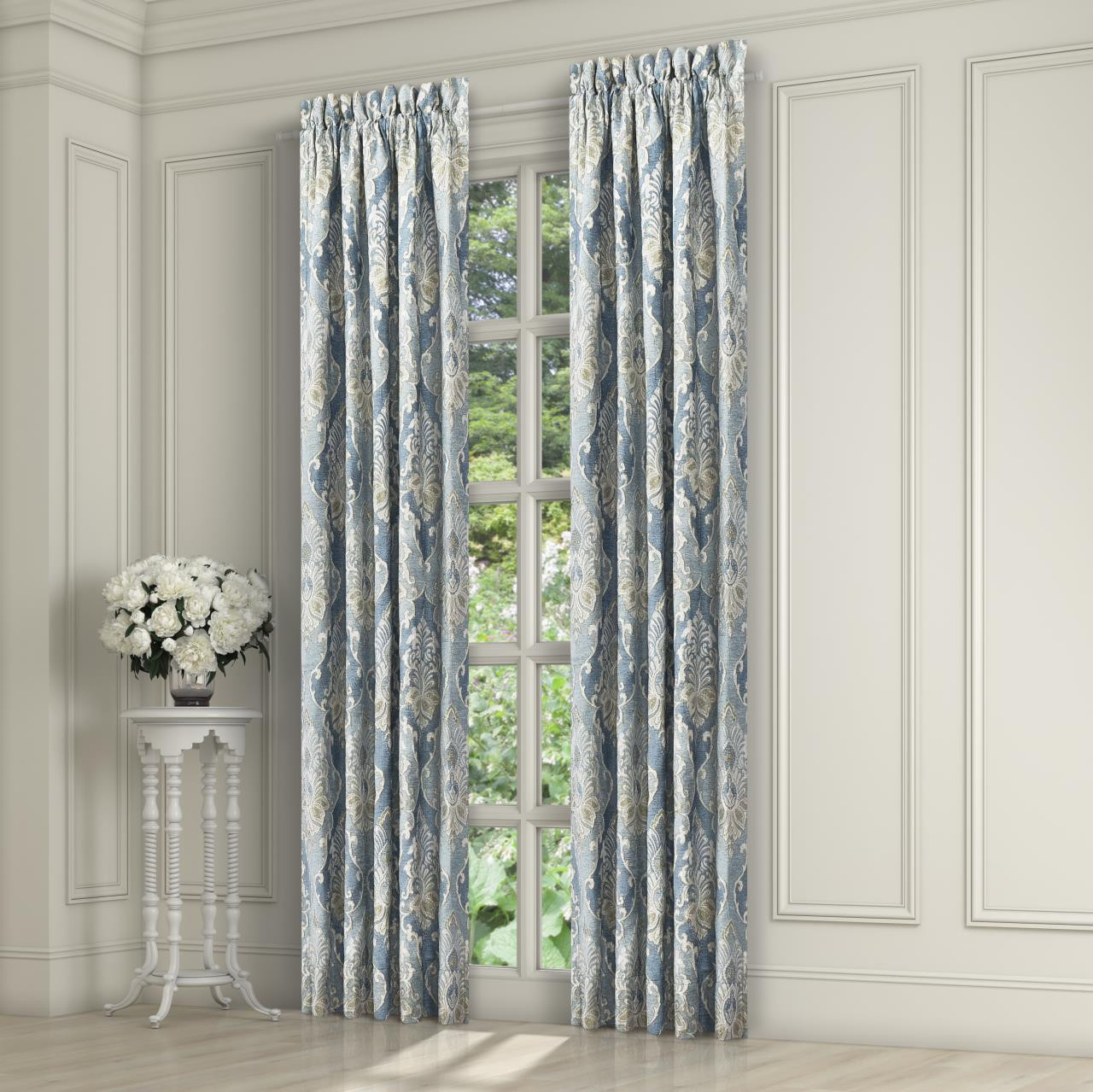 Celtic Spa Curtain Pair by J Queen New York | Paul's Home Fashions