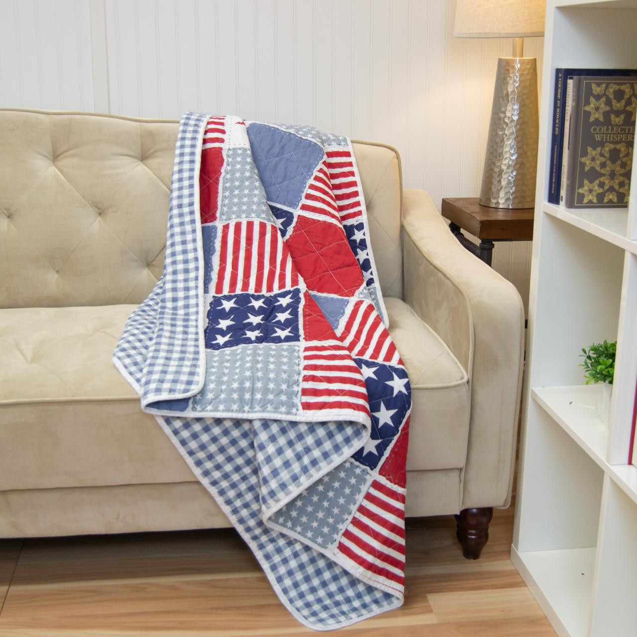 Star & Stripe Quilt Set by Your Lifestyle By Donna Sharp | Paul's Home Fashions