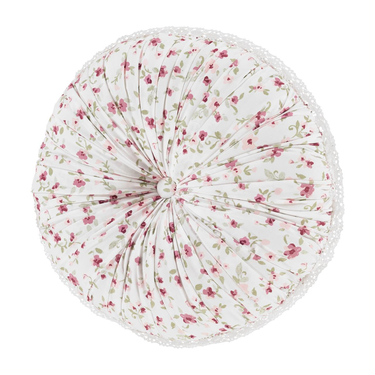 Bungalow Rose Round Pillow by Royal Court | Paul's Home Fashions