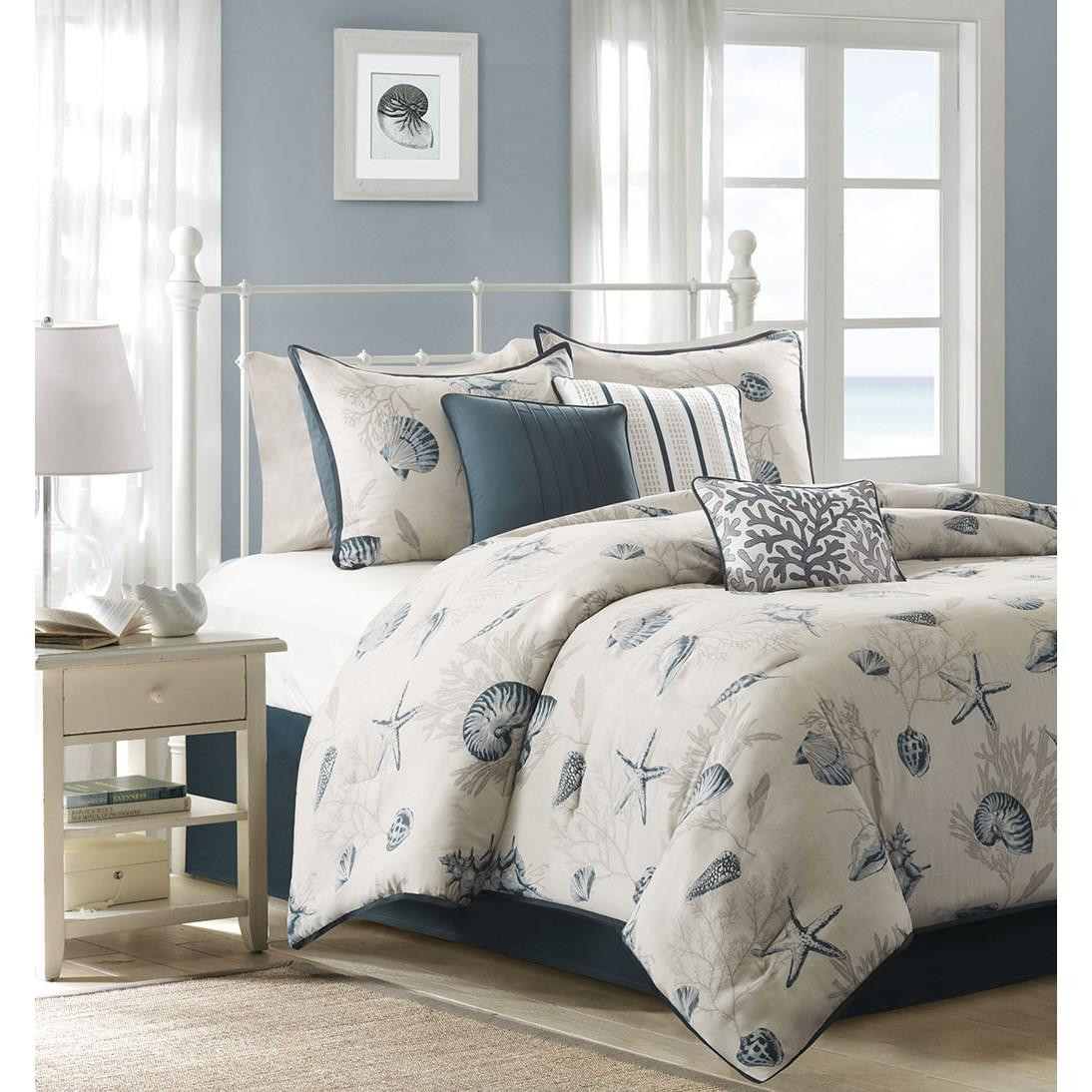 Bayside 7 Piece Comforter Set by Madison Park | Paul's Home Fashions