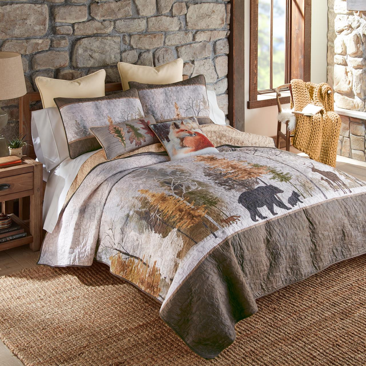 Dawn Mist Quilt Set by Your Lifestyle by Donna Sharp | Paul's Home Fashions