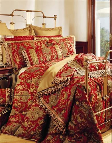 Red comforter sets store