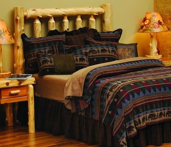 Cabin Bear Deluxe Bedding Set by Wooded River Paul s Home Fashions
