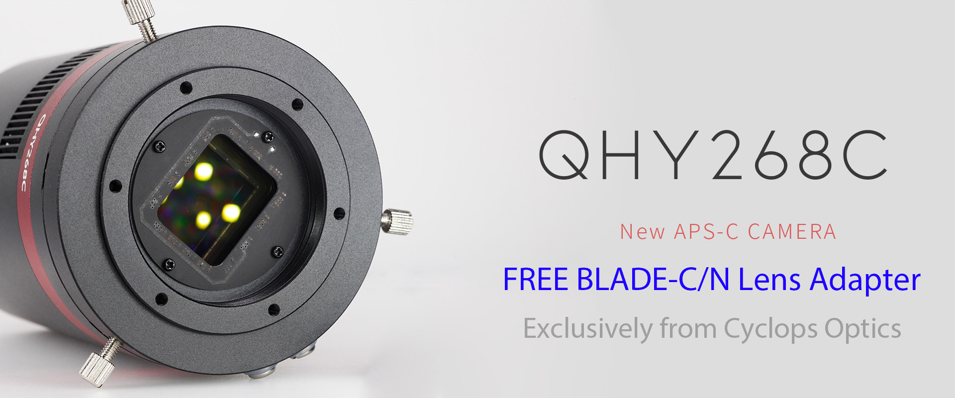 QHY268C Photographic Version + FREE Custom Adapter OR BLADE-C/N Camera ...