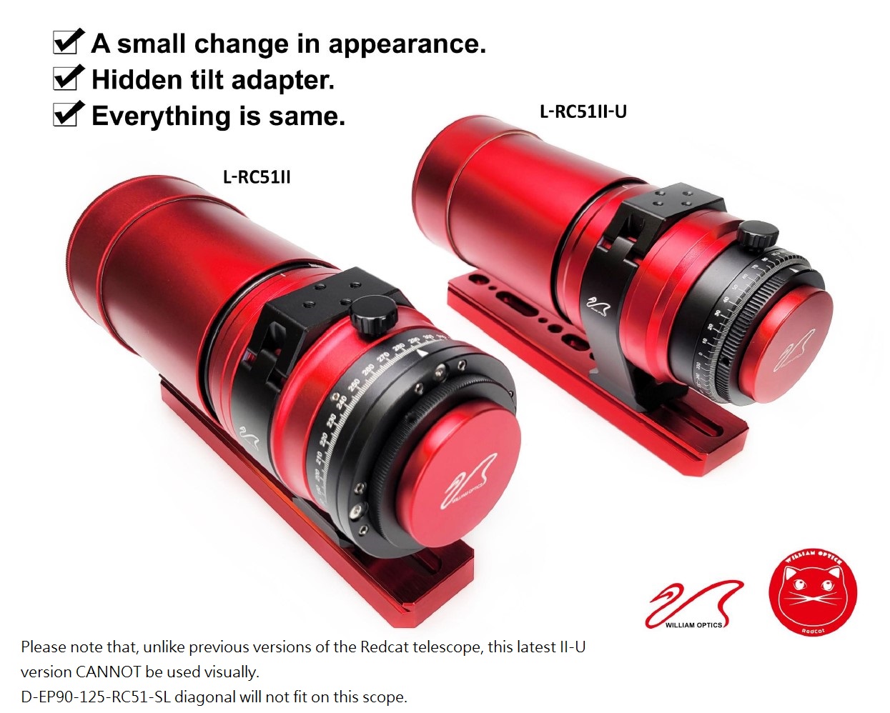 William Optics RedCat 51 (NEW 2023 Version) + FREE International ...