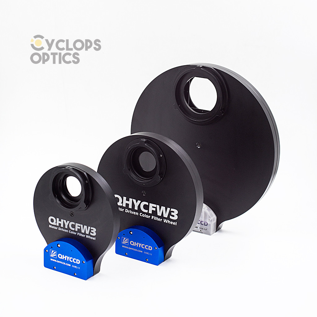 QHYCFW3-L Motorised Colour Filter Wheel | Cyclops Optics