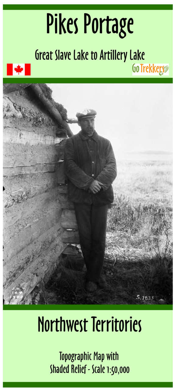 Pikes Portage Map | GoTrekkers Map Store