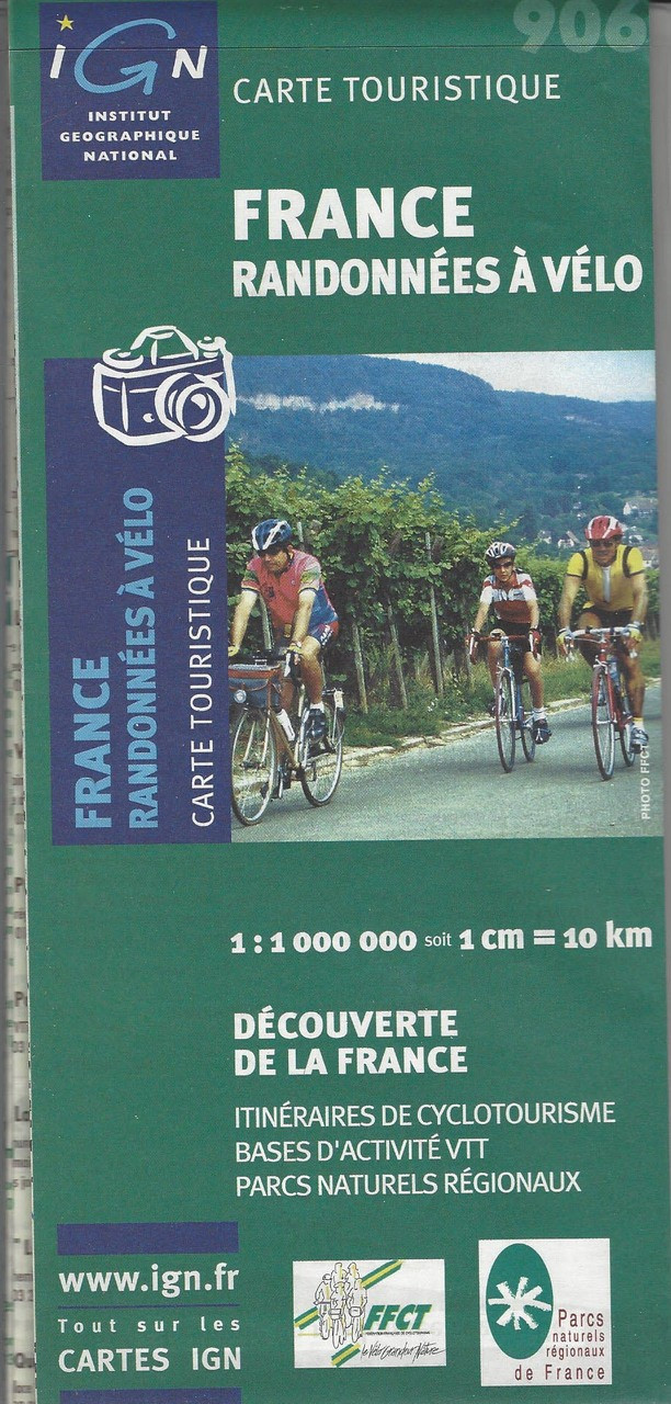 France Bicycle Map