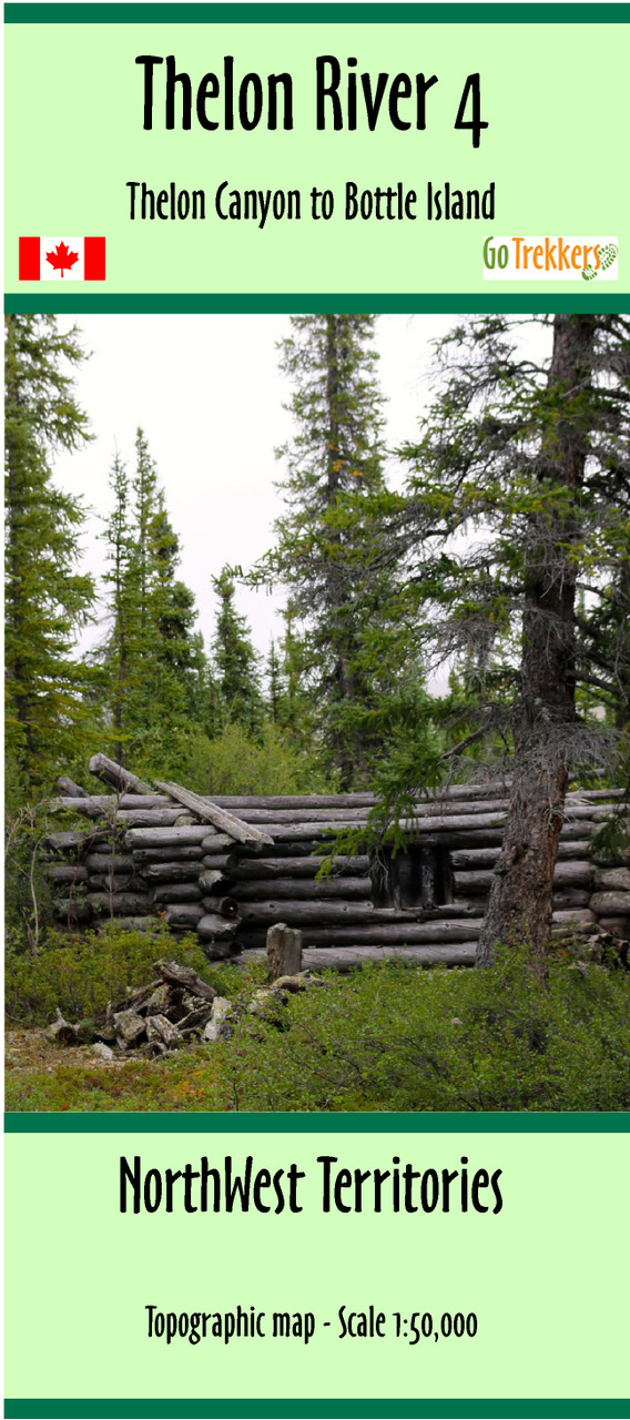 Thelon River Map set | Canoe Routes | GoTrekkers Map Store