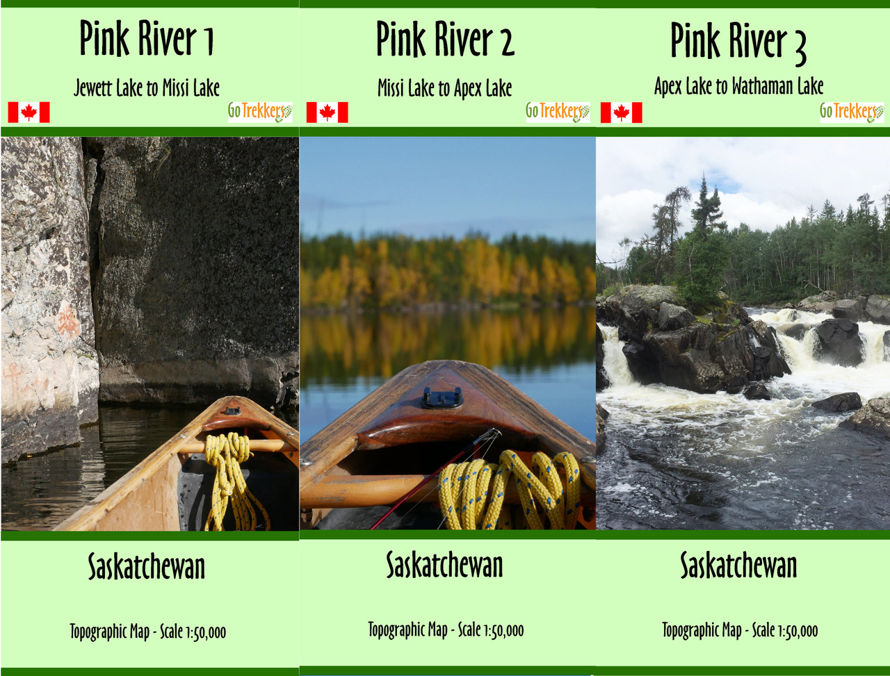 Pink River Set, Saskatchewan - GoTrekkers