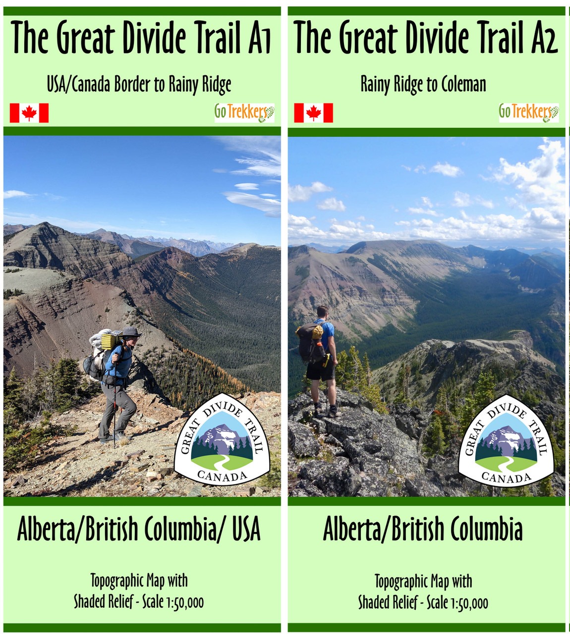 The Great Divide Trail: Section A - USA/Canada Border to Coleman - 2 ...